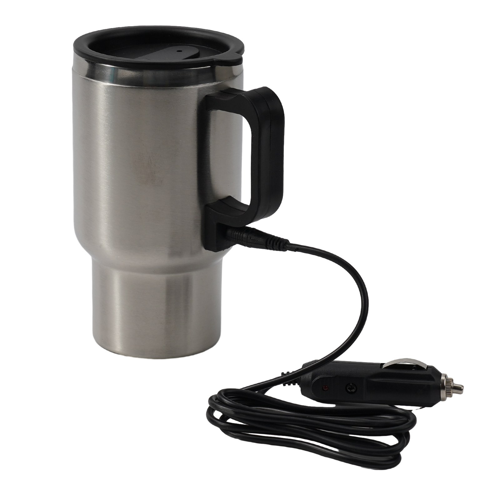 1 Pcs 500ml Kitchen Heating Cup Dining Bars Car Based Heating Stainless ...