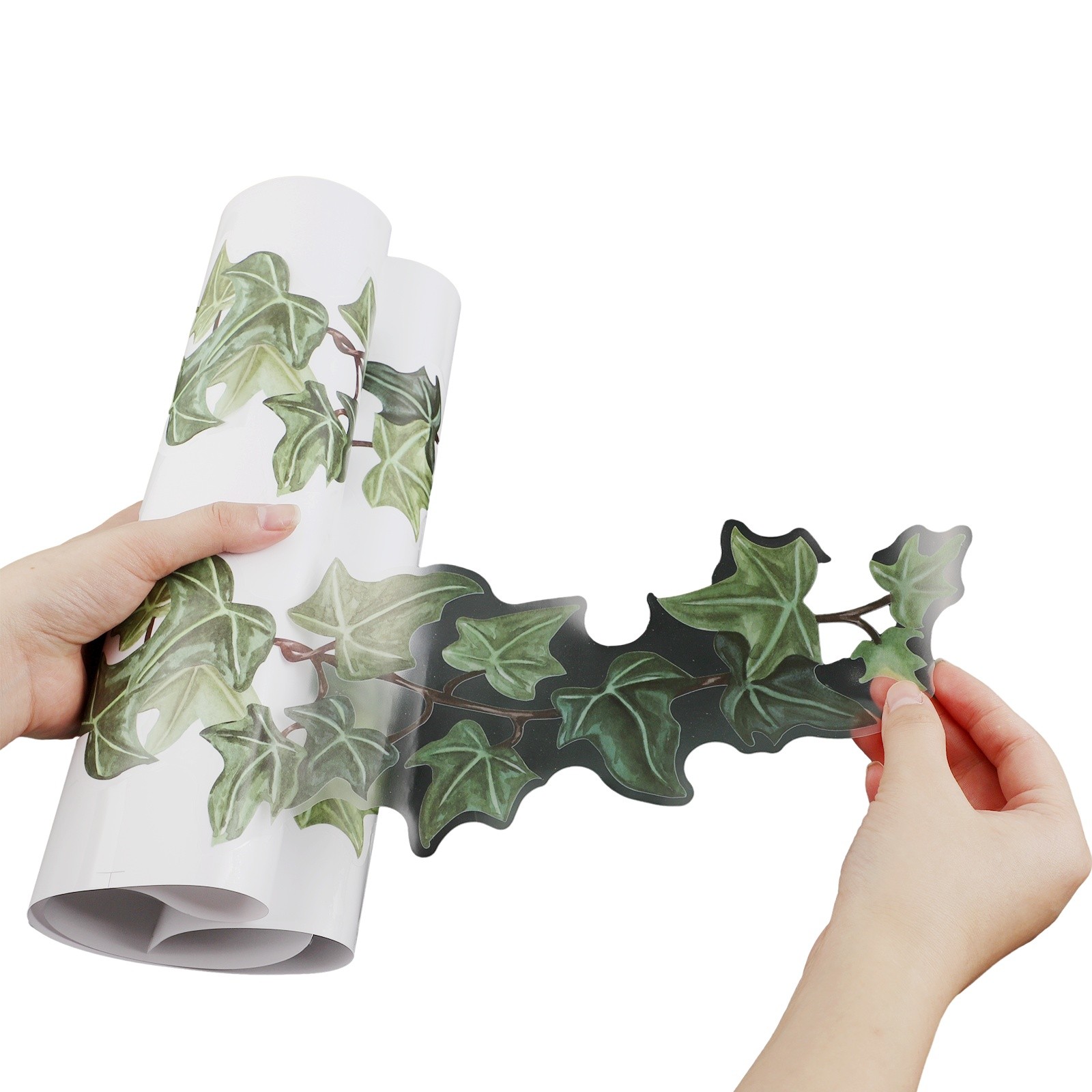 Green Vine Stickers Bedroom Living Room Wall Stickers Decal Mural ...