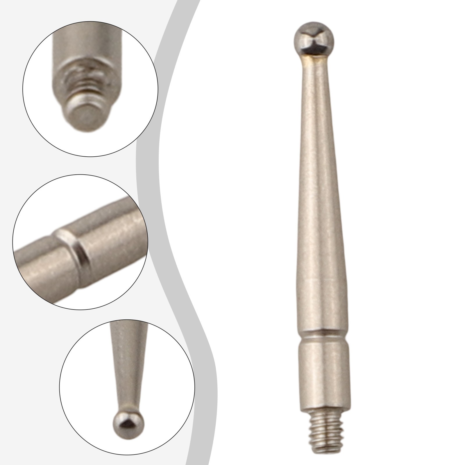 CAIJIEXI Stainless Steel for Dial Test Indicator Probe Rod with ...